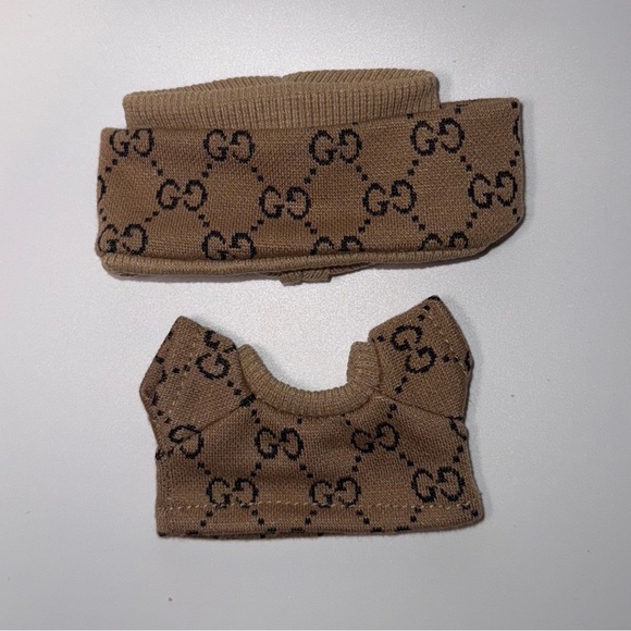 Toys | Labubu Clothes Brown Shirt And Beanie | Poshmark